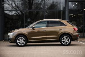 Brown Audi Q3 2011 in Jelgava, with an engine capacity of 2.00 L and mileage of 0 thousand km for 11990 €, photo 9 on AUTOMOTO.COM.LV