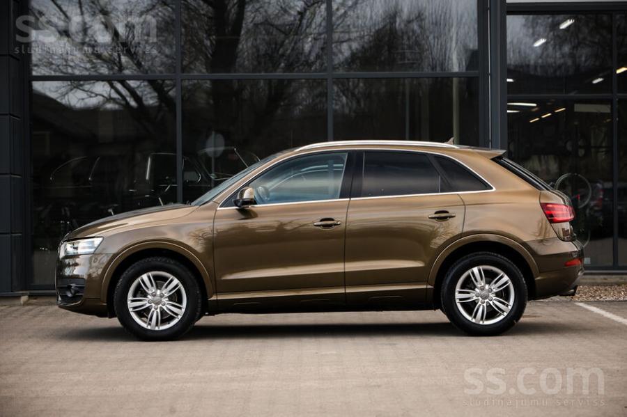 Brown Audi Q3 2011 in Jelgava, with an engine capacity of 2.00 L and mileage of 0 thousand km for 11990 €, photo 9 on AUTOMOTO.COM.LV