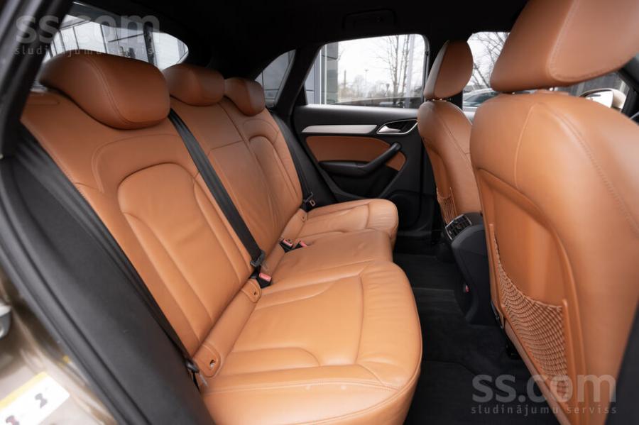 Brown Audi Q3 2011 in Jelgava, with an engine capacity of 2.00 L and mileage of 0 thousand km for 11990 €, photo 19 on AUTOMOTO.COM.LV