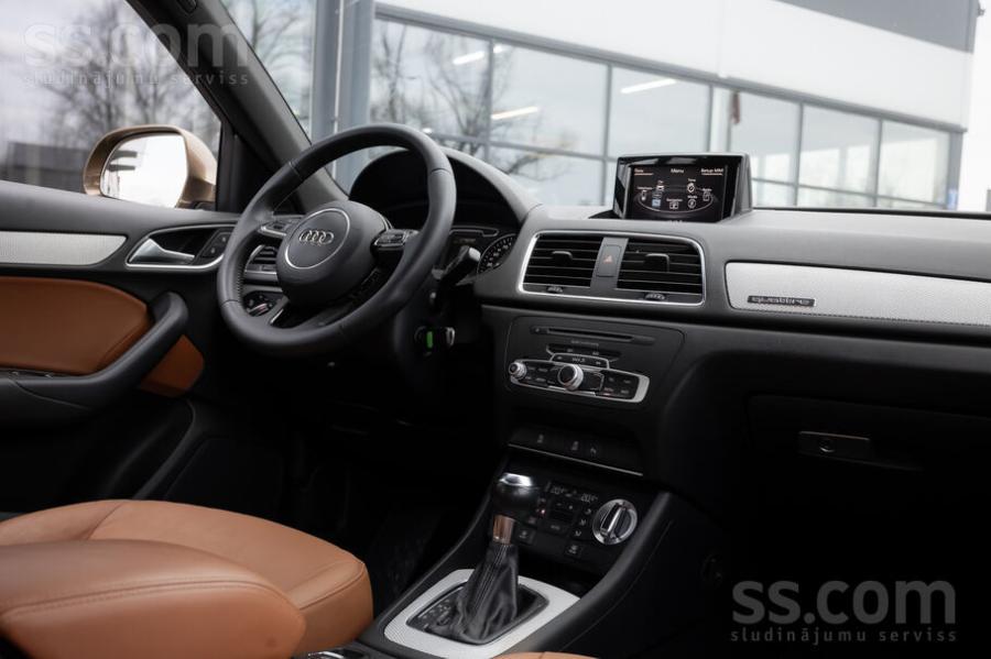 Brown Audi Q3 2011 in Jelgava, with an engine capacity of 2.00 L and mileage of 0 thousand km for 11990 €, photo 20 on AUTOMOTO.COM.LV
