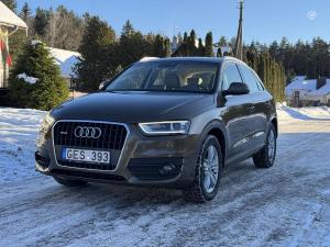 Brown Audi Q3 2012 in Vilnius, with an engine capacity of 1.98 L and mileage of 153 thousand km for 12500 €, photo 3 on AUTOMOTO.COM.LV