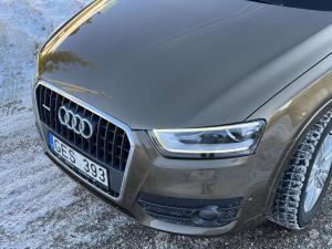 Brown Audi Q3 2012 in Vilnius, with an engine capacity of 1.98 L and mileage of 153 thousand km for 12500 €, photo 9 on AUTOMOTO.COM.LV