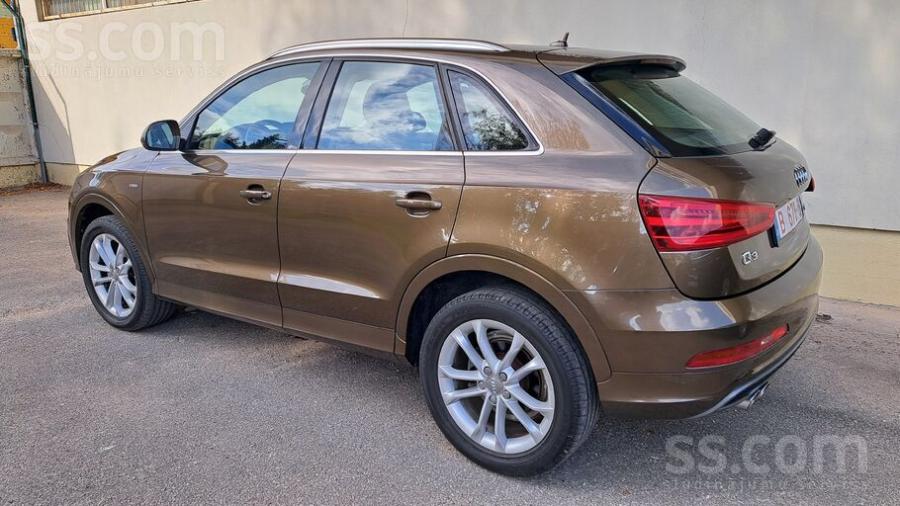 Brūns Audi Q3 2012 Ogre, ar dzinēja tilpumu 2.00 L un nobraukumu 274 tūkst. km par 9950 €, foto 3 vietnē AUTOMOTO.COM.LV