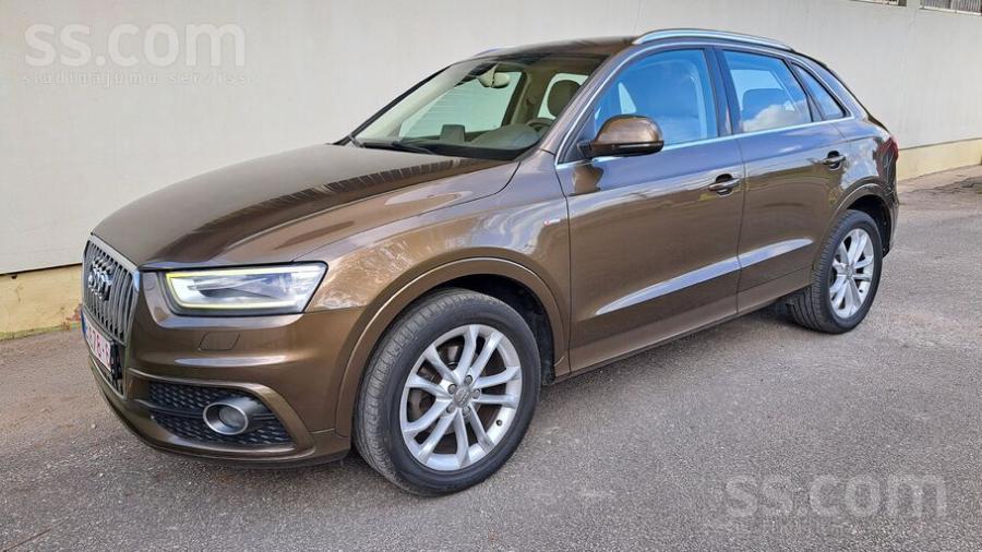 Brūns Audi Q3 2012 Ogre, ar dzinēja tilpumu 2.00 L un nobraukumu 274 tūkst. km par 9950 €, foto 6 vietnē AUTOMOTO.COM.LV