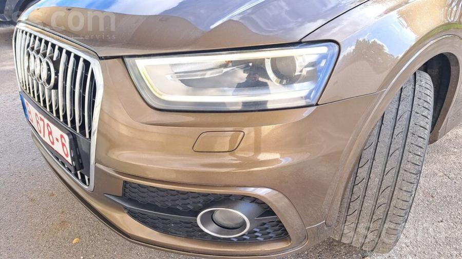 Brūns Audi Q3 2012 Ogre, ar dzinēja tilpumu 2.00 L un nobraukumu 274 tūkst. km par 9950 €, foto 24 vietnē AUTOMOTO.COM.LV