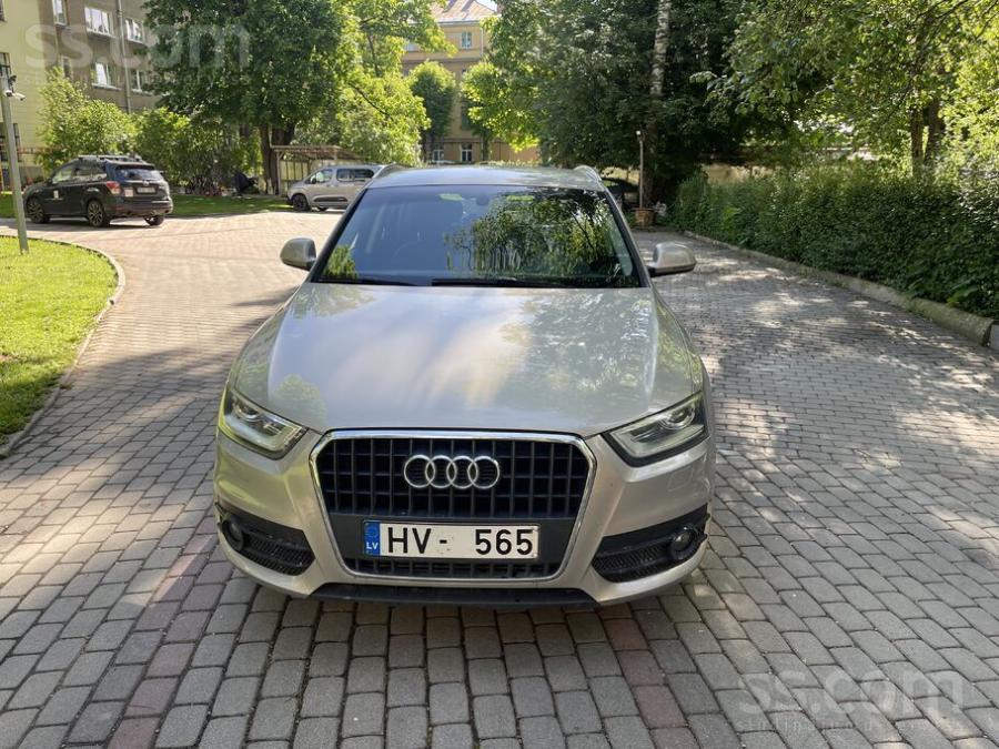 Brown Audi Q3 2012 in Riga, with an engine capacity of 2.00 L and mileage of 145 thousand km for 10000 €, photo 1 on AUTOMOTO.COM.LV
