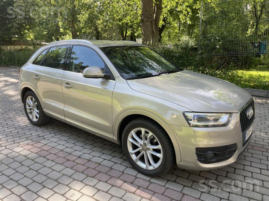 Brown Audi Q3 2012 in Riga, with an engine capacity of 2.00 L and mileage of 145 thousand km for 10000 €, photo 3 on AUTOMOTO.COM.LV