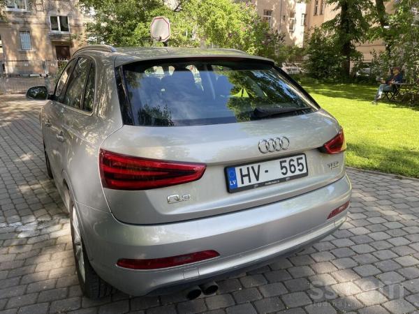 Brown Audi Q3 2012 in Riga, with an engine capacity of 2.00 L and mileage of 145 thousand km for 10000 €, photo 4 on AUTOMOTO.COM.LV