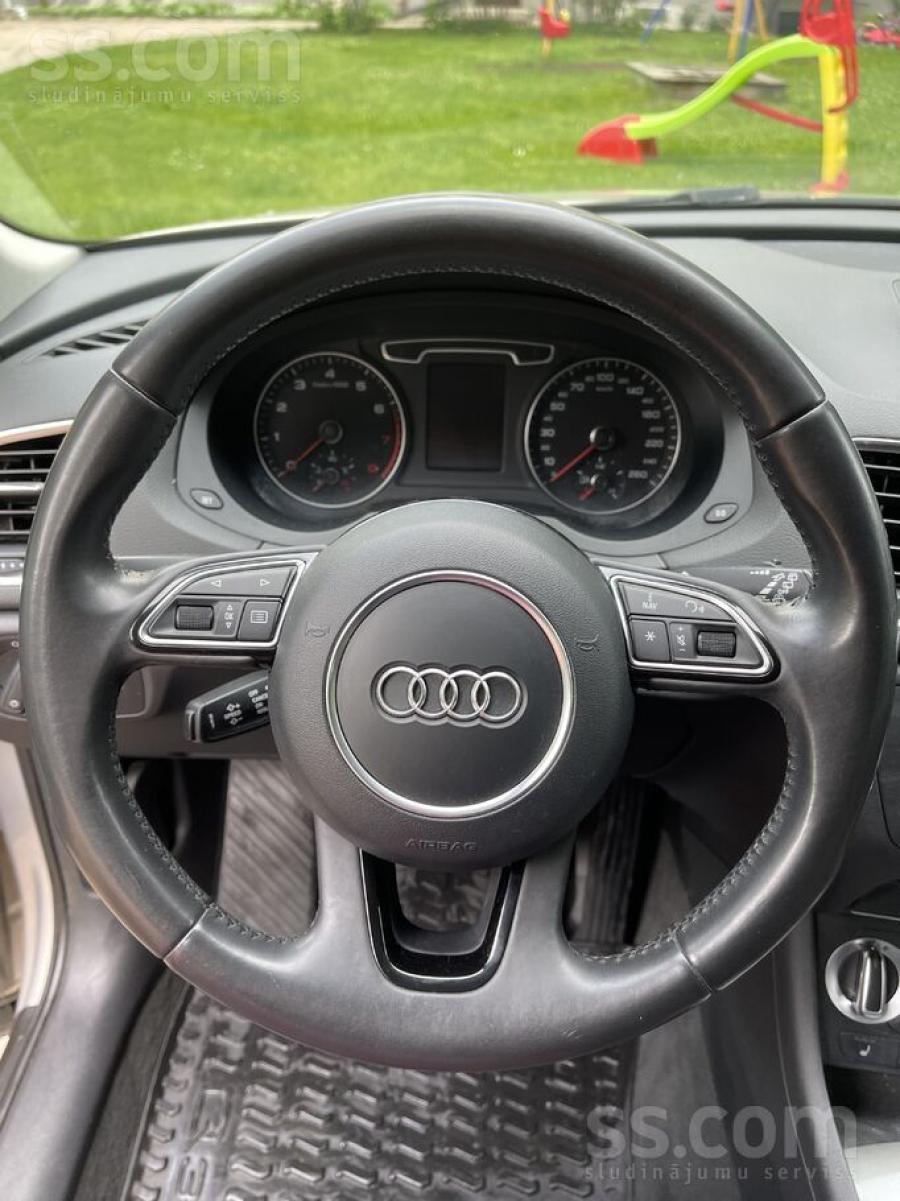 Brown Audi Q3 2012 in Riga, with an engine capacity of 2.00 L and mileage of 145 thousand km for 10000 €, photo 12 on AUTOMOTO.COM.LV