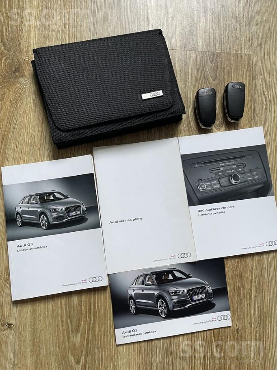 Brown Audi Q3 2012 in Riga, with an engine capacity of 2.00 L and mileage of 145 thousand km for 10000 €, photo 23 on AUTOMOTO.COM.LV