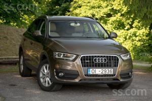 Brūns Audi Q3 2013 Talsi, ar dzinēja tilpumu 2.00 L un nobraukumu 294 tūkst. km par 10950 €, foto  vietnē AUTOMOTO.COM.LV