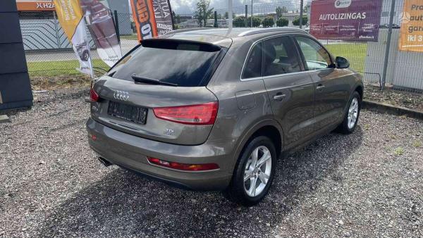 Brown Audi Q3 2015 in Marijampole, with an engine capacity of 1.97 L and mileage of 277 thousand km for 12490 €, photo 8 on AUTOMOTO.COM.LV