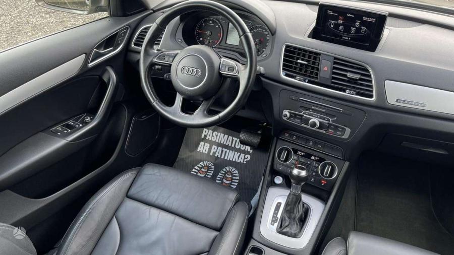 Brūns Audi Q3 2015 Marijampole, ar dzinēja tilpumu 1.97 L un nobraukumu 277 tūkst. km par 12490 €, foto 3 vietnē AUTOMOTO.COM.LV