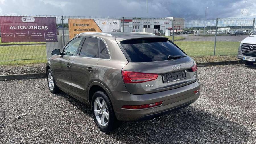 Brūns Audi Q3 2015 Marijampole, ar dzinēja tilpumu 1.97 L un nobraukumu 277 tūkst. km par 12490 €, foto 11 vietnē AUTOMOTO.COM.LV