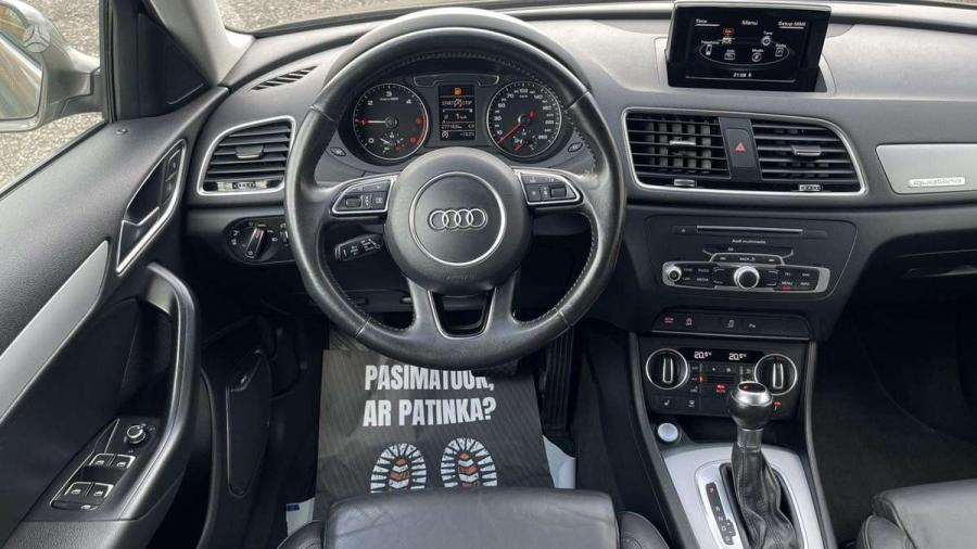 Brūns Audi Q3 2015 Marijampole, ar dzinēja tilpumu 1.97 L un nobraukumu 277 tūkst. km par 12490 €, foto 24 vietnē AUTOMOTO.COM.LV