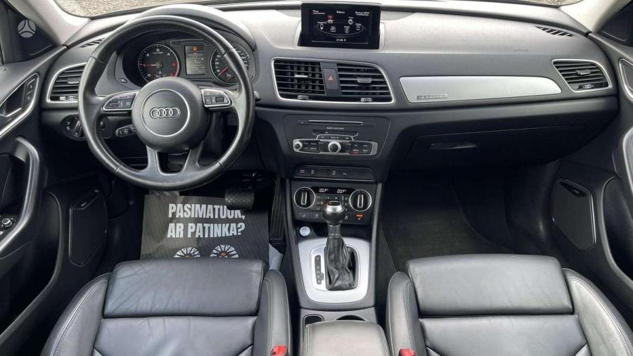 Brūns Audi Q3 2015 Marijampole, ar dzinēja tilpumu 1.97 L un nobraukumu 277 tūkst. km par 12490 €, foto 38 vietnē AUTOMOTO.COM.LV