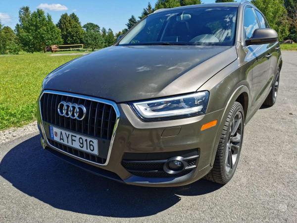 Brūns Audi Q3 2015 Šauļi, ar dzinēja tilpumu 1.98 L un nobraukumu 123 tūkst. km par 11600 €, foto 2 vietnē AUTOMOTO.COM.LV