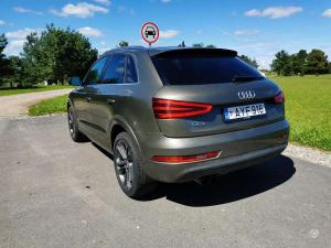 Brown Audi Q3 2015 in Siauliai, with an engine capacity of 1.98 L and mileage of 123 thousand km for 11600 €, photo 6 on AUTOMOTO.COM.LV