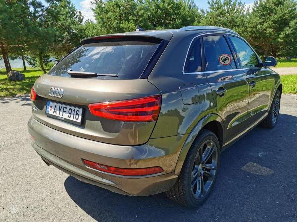 Brūns Audi Q3 2015 Šauļi, ar dzinēja tilpumu 1.98 L un nobraukumu 123 tūkst. km par 11600 €, foto 7 vietnē AUTOMOTO.COM.LV
