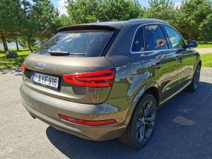 Brown Audi Q3 2015 in Siauliai, with an engine capacity of 1.98 L and mileage of 123 thousand km for 11600 €, photo 8 on AUTOMOTO.COM.LV