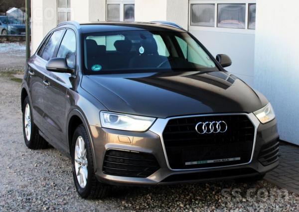 Brown Audi Q3 2016 in Tukums, with an engine capacity of 1.40 L and mileage of 183 thousand km for 13999 €, photo 1 on AUTOMOTO.COM.LV