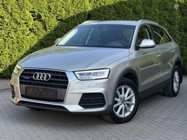 Brown Audi Q3 2017 in Jonava, with an engine capacity of 1.97 L and mileage of 181 thousand km for 14950 €, photo 1 on AUTOMOTO.COM.LV