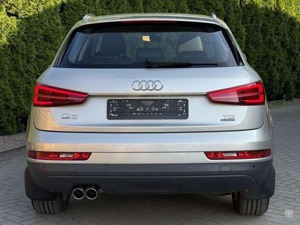 Brown Audi Q3 2017 in Jonava, with an engine capacity of 1.97 L and mileage of 181 thousand km for 14950 €, photo 8 on AUTOMOTO.COM.LV
