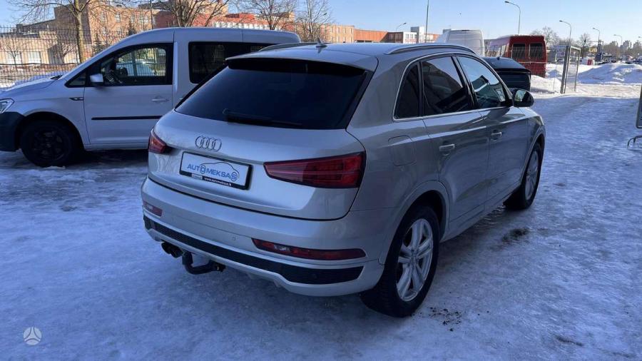 Brown Audi Q3 2018 in Klaipeda, with an engine capacity of 1.40 L and mileage of 209 thousand km for 17700 €, photo 4 on AUTOMOTO.COM.LV