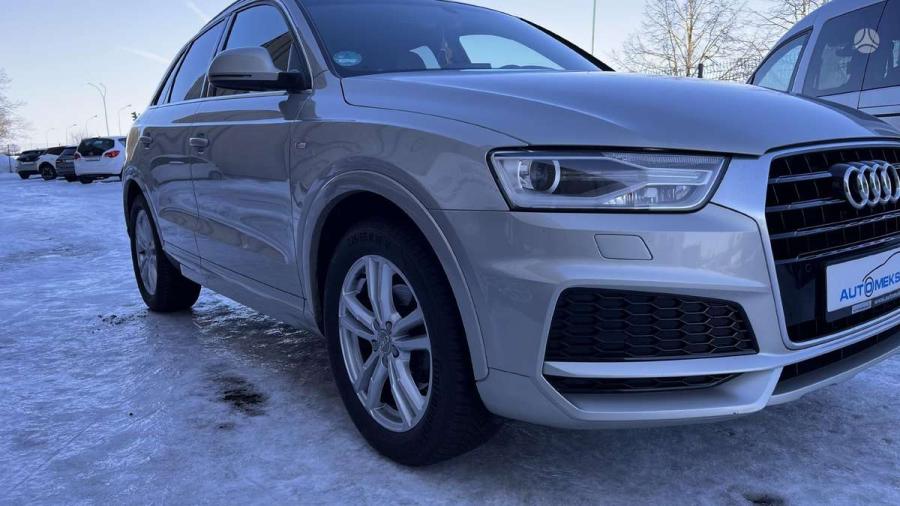Brown Audi Q3 2018 in Klaipeda, with an engine capacity of 1.40 L and mileage of 209 thousand km for 17700 €, photo 8 on AUTOMOTO.COM.LV