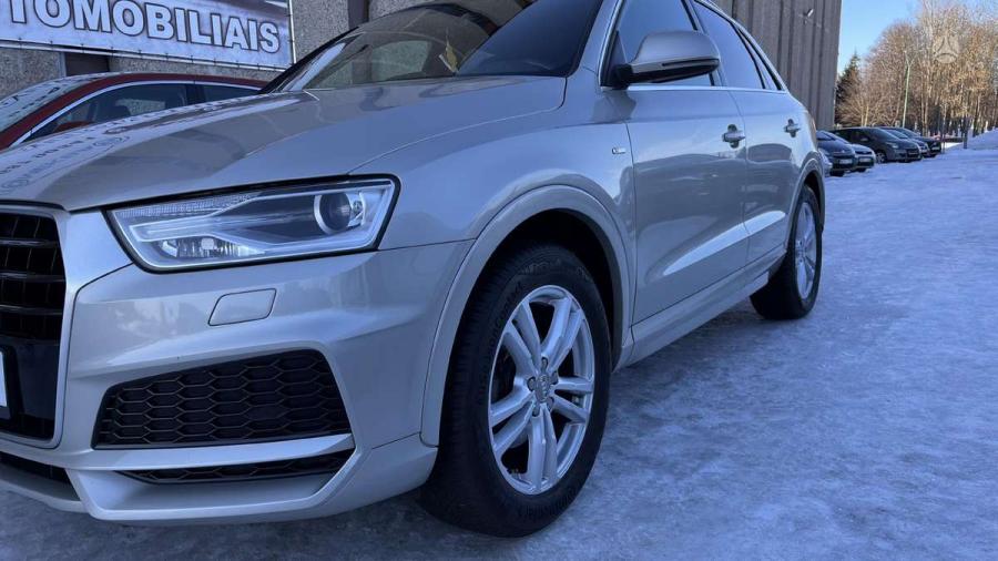 Brown Audi Q3 2018 in Klaipeda, with an engine capacity of 1.40 L and mileage of 209 thousand km for 17700 €, photo 9 on AUTOMOTO.COM.LV