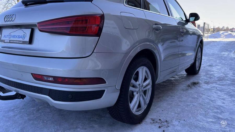 Brown Audi Q3 2018 in Klaipeda, with an engine capacity of 1.40 L and mileage of 209 thousand km for 17700 €, photo 11 on AUTOMOTO.COM.LV