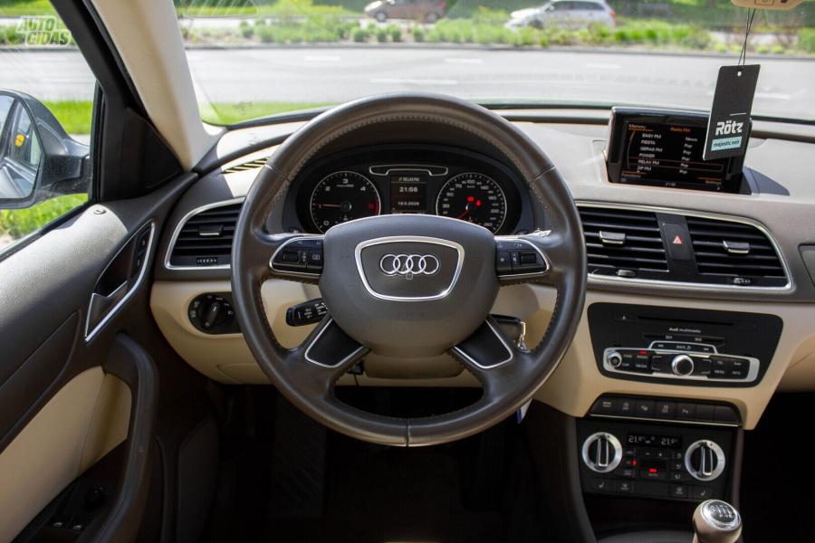 Audi Q3 2013 Kauņa, ar dzinēja tilpumu 2.00 L un nobraukumu 287 tūkst. km par 9700 €, foto 11 vietnē AUTOMOTO.COM.LV