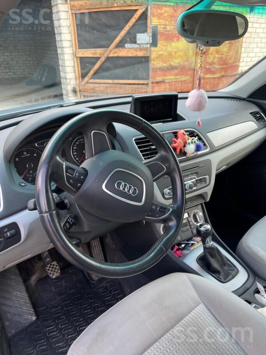 Audi Q3 2013 in Daugavpils, with an engine capacity of 2.00 L and mileage of 258 thousand km for 10900 €, photo 8 on AUTOMOTO.COM.LV