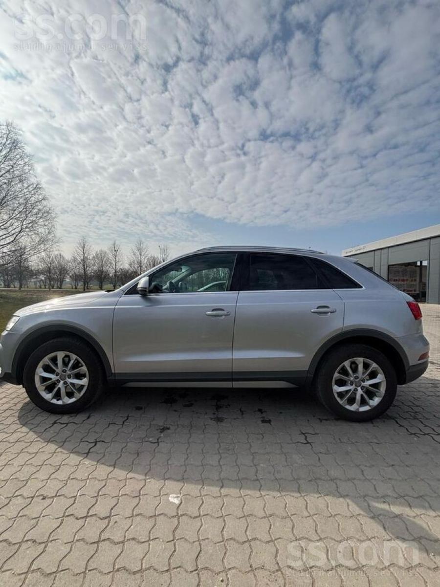 Audi Q3 2015 in Riga, with an engine capacity of 2.00 L and mileage of 270 thousand km for 15200 €, photo 2 on AUTOMOTO.COM.LV