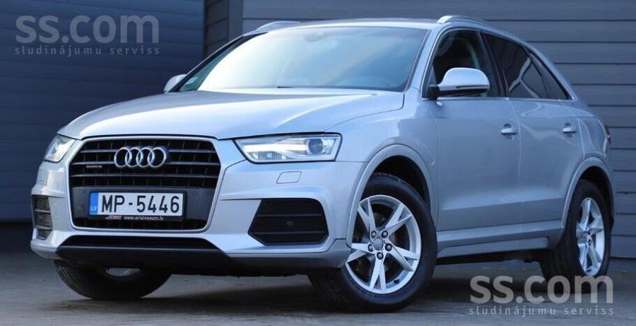 Audi Q3 2015 in Cesis, with an engine capacity of 2.00 L and mileage of 228 thousand km for 14850 €, photo 2 on AUTOMOTO.COM.LV