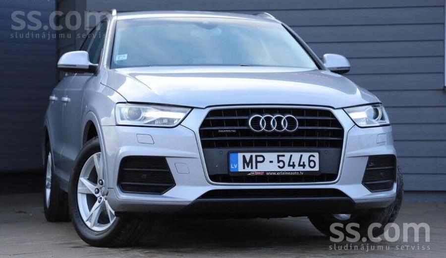 Audi Q3 2015 in Cesis, with an engine capacity of 2.00 L and mileage of 228 thousand km for 14850 €, photo 5 on AUTOMOTO.COM.LV
