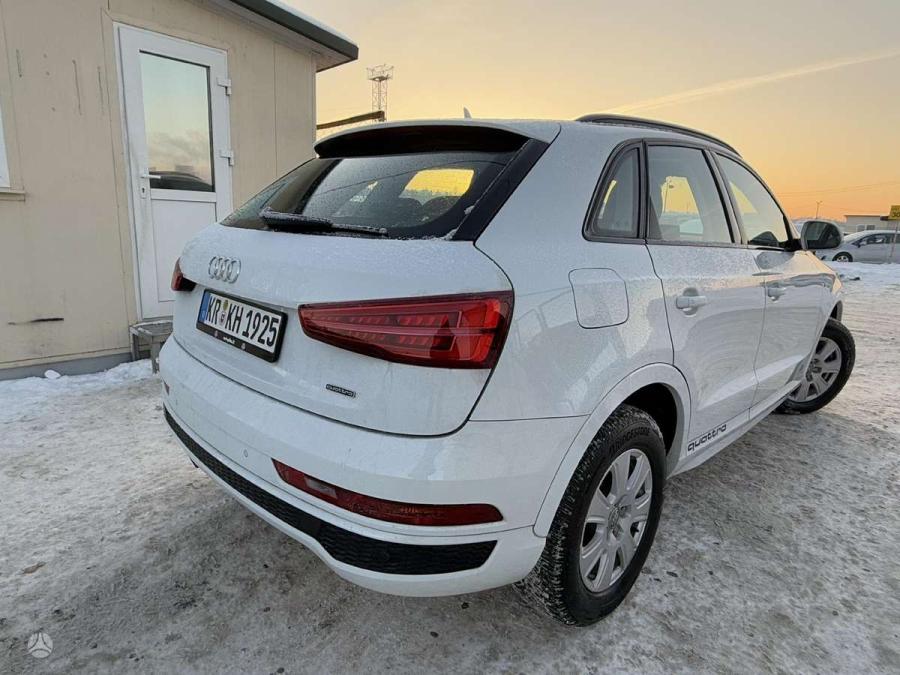 Audi Q3 2015 in Vilnius, with an engine capacity of 1.97 L and mileage of 200 thousand km for 14000 €, photo 13 on AUTOMOTO.COM.LV