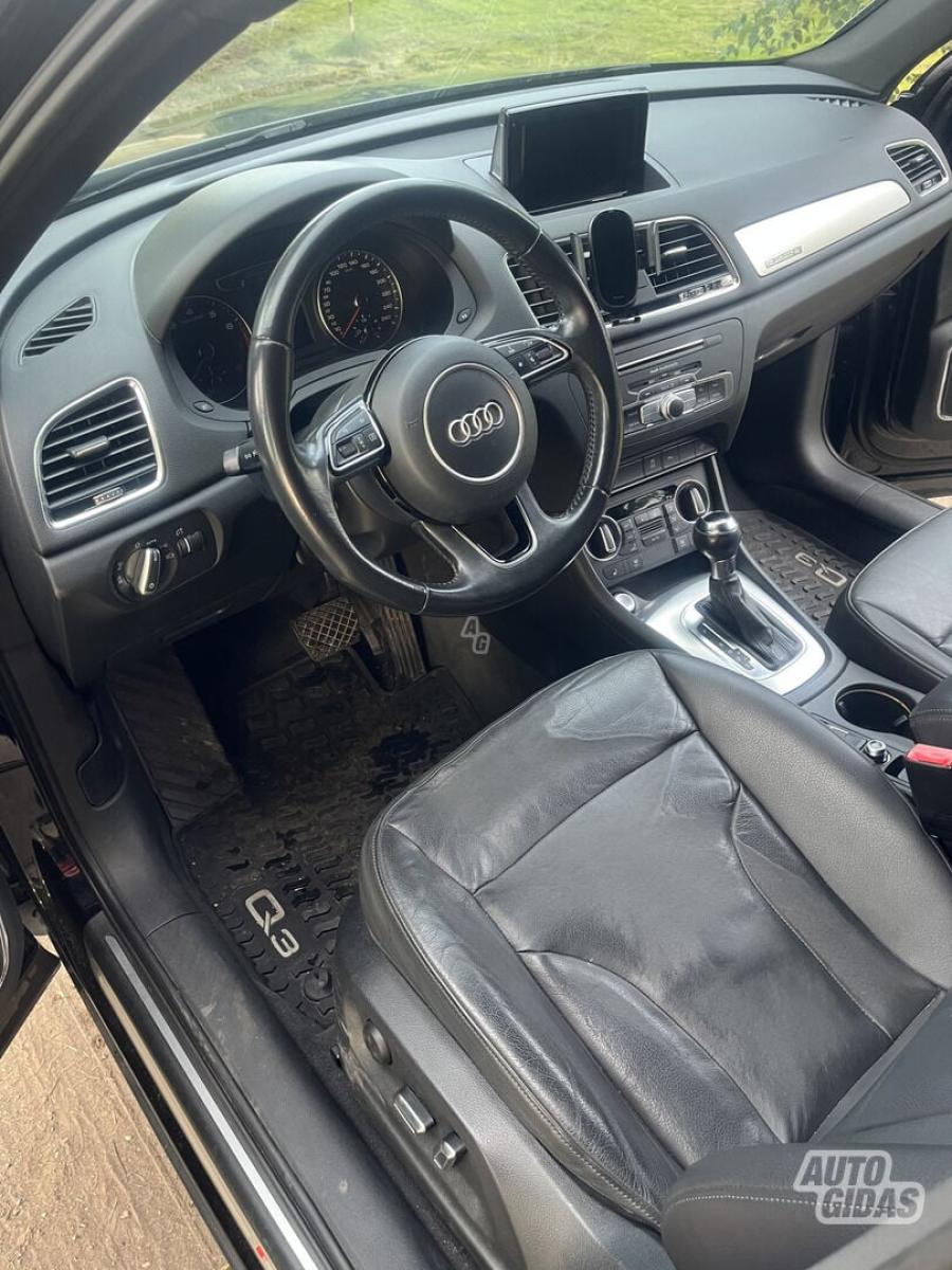 Audi Q3 2017 in Vilnius, with an engine capacity of 2.00 L and mileage of 207 thousand km for 14500 €, photo 4 on AUTOMOTO.COM.LV