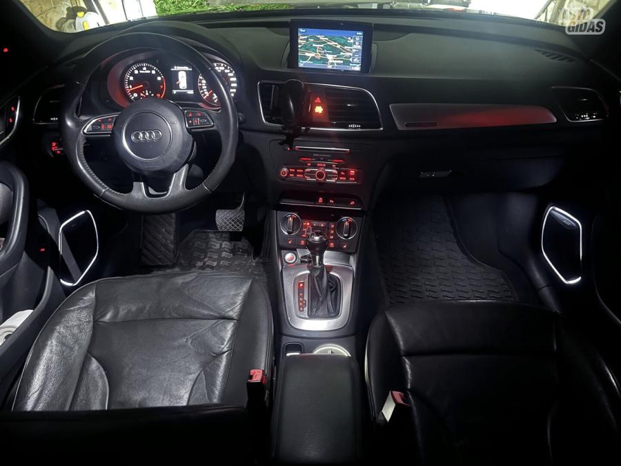 Audi Q3 2017 in Vilnius, with an engine capacity of 2.00 L and mileage of 207 thousand km for 14500 €, photo 13 on AUTOMOTO.COM.LV