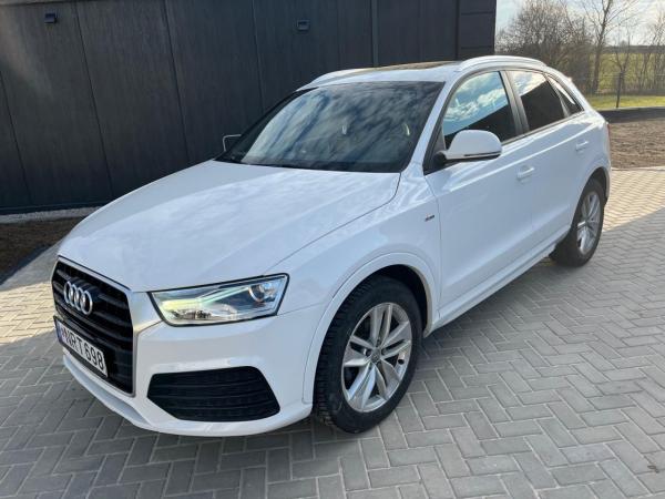 Audi Q3 2018 in Klaipeda, with an engine capacity of 0.00 L and mileage of 0 thousand km for 13900 €, photo 1 on AUTOMOTO.COM.LV