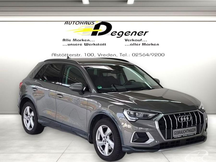 Audi Q3 2019 in Klaipeda, with an engine capacity of 1.50 L and mileage of 91 thousand km for 23325 €, photo 1 on AUTOMOTO.COM.LV