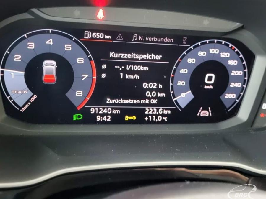 Audi Q3 2019 in Klaipeda, with an engine capacity of 1.50 L and mileage of 91 thousand km for 23325 €, photo 6 on AUTOMOTO.COM.LV