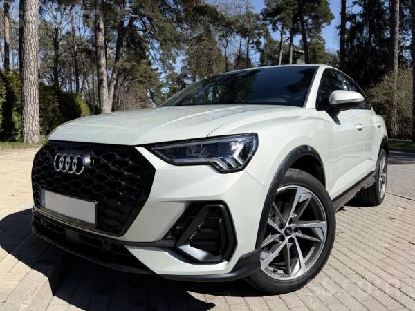 Audi Q3 2021 Rīga, ar dzinēja tilpumu 1.50 L un nobraukumu 92 tūkst. km par 29500 €, foto  vietnē AUTOMOTO.COM.LV