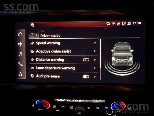 Audi Q3 2021 in Riga, with an engine capacity of 1.50 L and mileage of 92 thousand km for 29500 €, photo 8 on AUTOMOTO.COM.LV