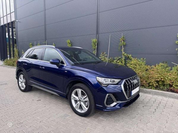 Audi Q3 2021 Viļņa vietnē Audi Q3 2021 Viļņa, ar dzinēja tilpumu 2.00 L un nobraukumu 76 tūkst. km par 21800 €, foto 1 vietnē AUTOMOTO.COM.LV