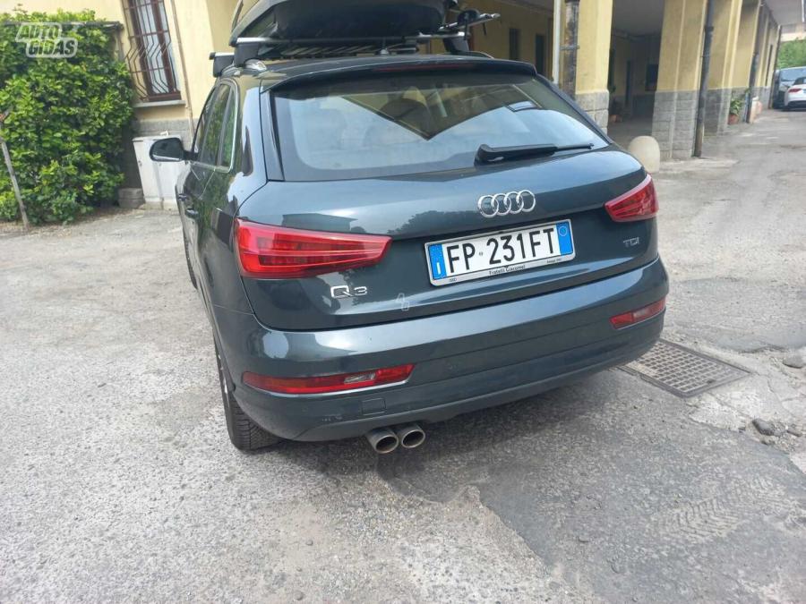 Green Audi Q3 2018 in Panevezys, with an engine capacity of 2.00 L and mileage of 242 thousand km for 11500 €, photo 5 on AUTOMOTO.COM.LV
