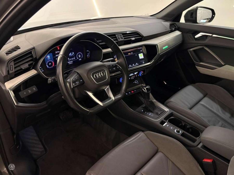 Zaļš Audi Q3 2019 Marijampole, ar dzinēja tilpumu 1.50 L un nobraukumu 211 tūkst. km par 19999 €, foto 3 vietnē AUTOMOTO.COM.LV