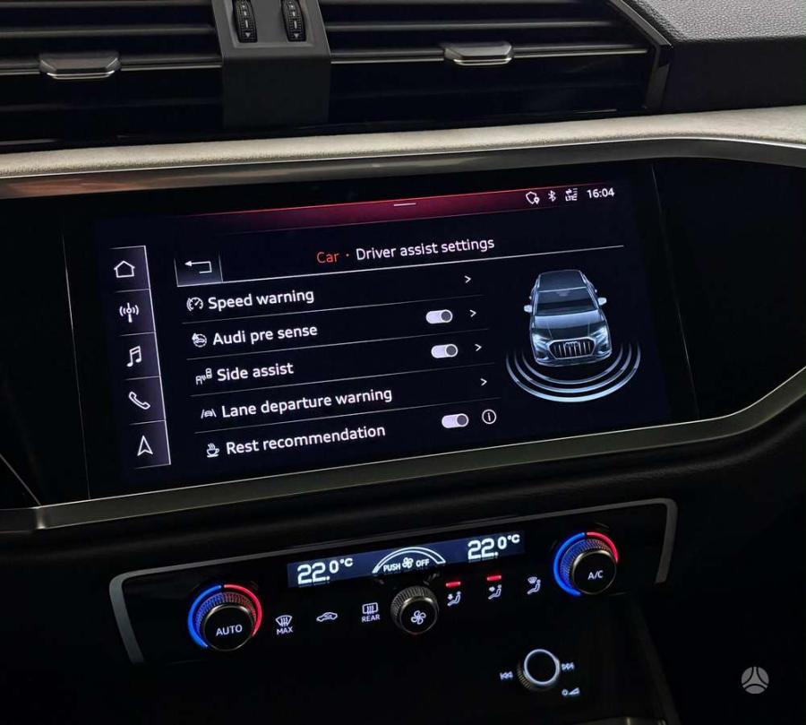 Zaļš Audi Q3 2019 Marijampole, ar dzinēja tilpumu 1.50 L un nobraukumu 211 tūkst. km par 19999 €, foto 8 vietnē AUTOMOTO.COM.LV