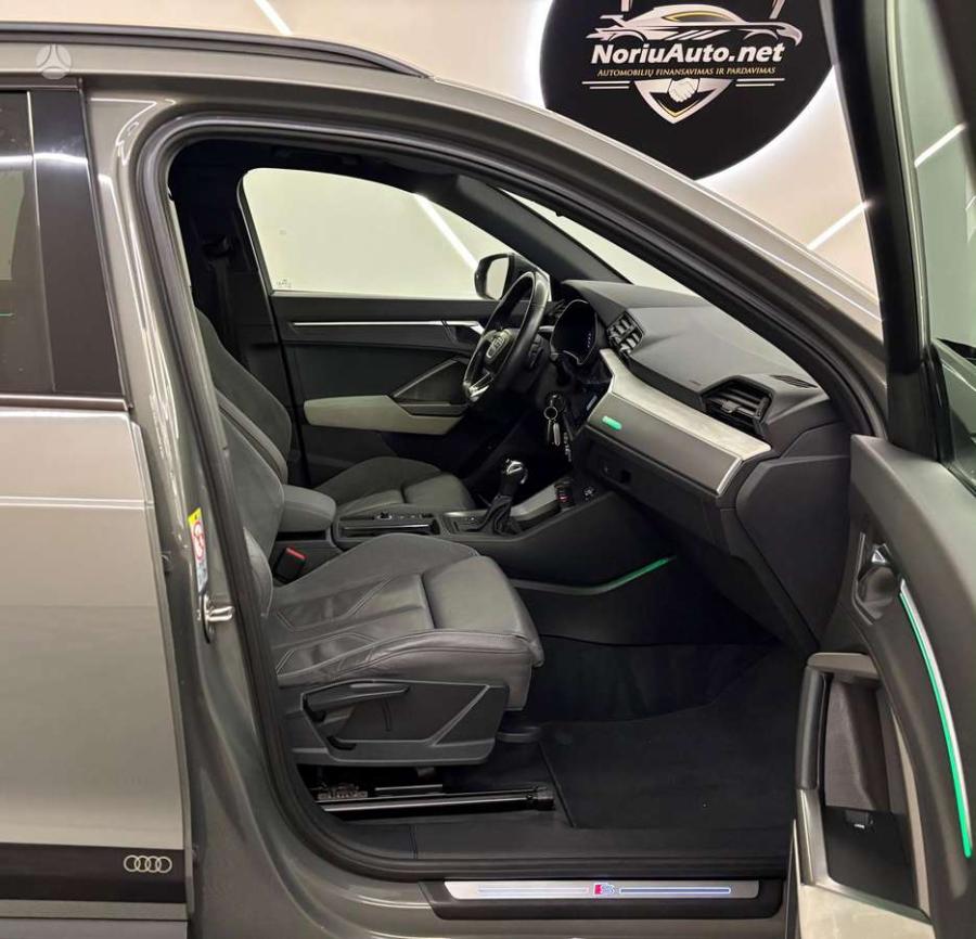 Zaļš Audi Q3 2019 Marijampole, ar dzinēja tilpumu 1.50 L un nobraukumu 211 tūkst. km par 19999 €, foto 11 vietnē AUTOMOTO.COM.LV