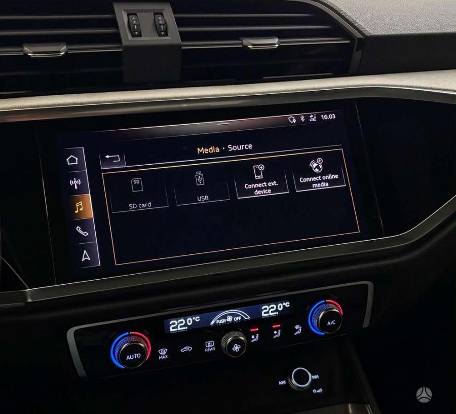 Zaļš Audi Q3 2019 Marijampole, ar dzinēja tilpumu 1.50 L un nobraukumu 211 tūkst. km par 19999 €, foto 27 vietnē AUTOMOTO.COM.LV